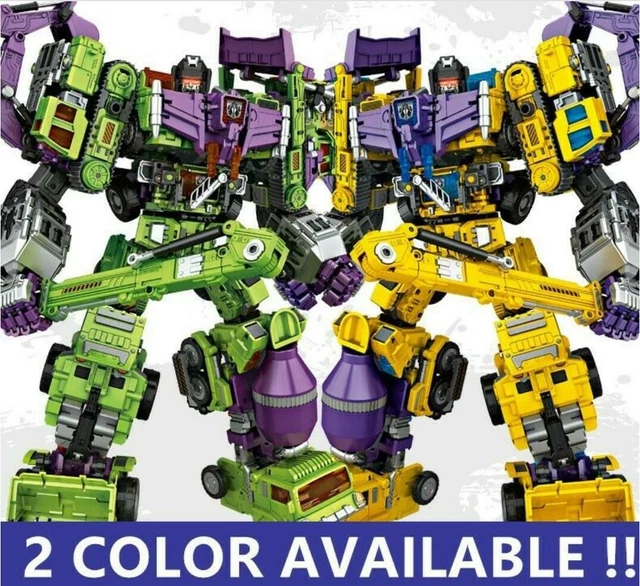 NBK TRANSFORMERS DEVASTATOR Combiner Constructicon Vehicle Truck Robot ...