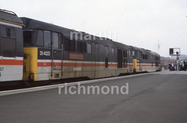 BIRMINGHAM SNOW HILL Class 31's 31420 & 31423 20.1.96 Fujichrome 35mm ...