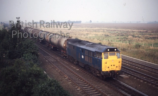 35MM SLIDE BR British Railways Diesel Loco 31311 Class 31 Colton ...