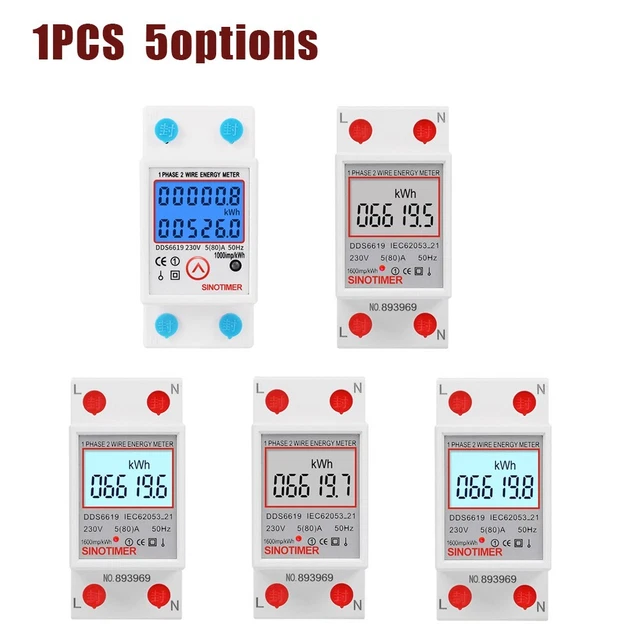 FUSE BOX ELECTRICITY Meter Electrical Equipment Meter Mount Rail Single ...