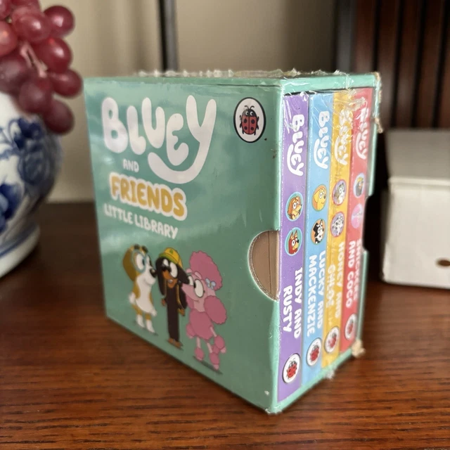 BLUEY AND FRIENDS Little Library: Bluey by Bluey 2023 Board book New £ ...