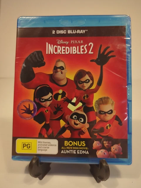 DISNEY - INCREDIBLES 2 - Blu-ray, 2 Disc Set - Region Free [B][A][C ...