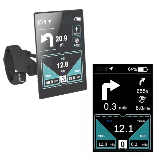 BAFANG SMART COLOR IPS Sunlight Readable Display EB04 for Bafang ...