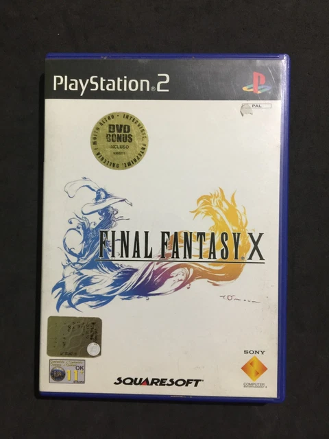 FINAL FANTASY X Avec Démo sony PLAYSTATION 2 PS2 Pal Italien Utilisée Complet EUR 20,00 ...