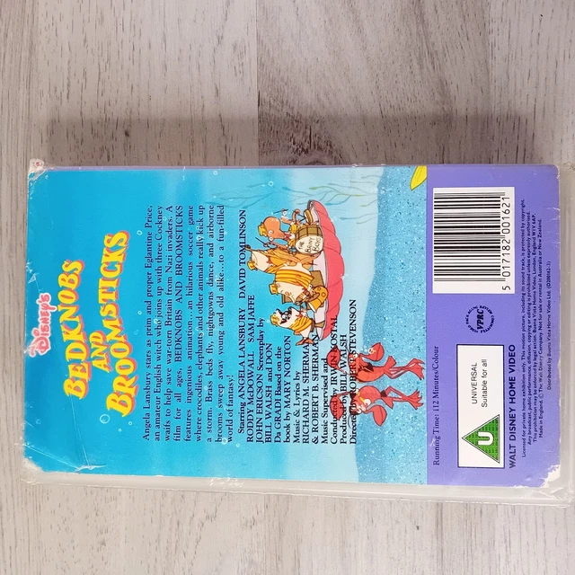 BEDKNOBS AND BROOMSTICKS Vhs Tape - Rare Retro Movie Series Kids £10.28 ...