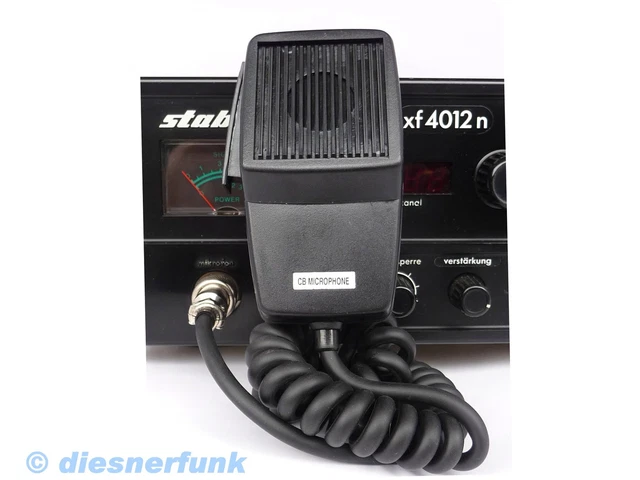 STABO CB FUNK MIKE für XF4012 XF4000 XF200 XM4012 4pol EUR 23,90 ...