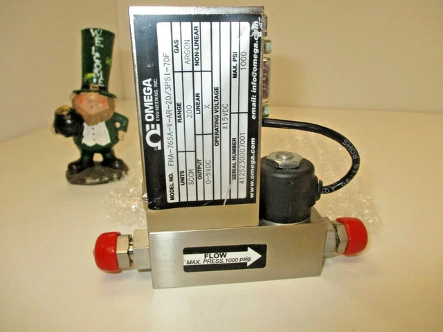 OMEGA ENGINEERING FMA-765A-V-AR-20 Mass Flow Controller $649.66 ...