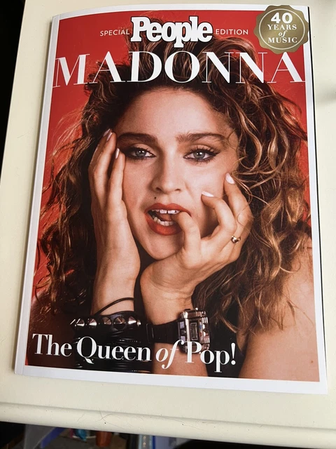 MADONNA PEOPLE MAGAZINE Special Edition. 40 Years Of Music 2023. New £ ...