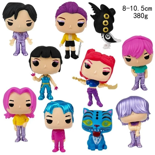 MOVIE KPOP DEMON Hunters Figures Rumi Mira Zoey Tiger Bird Model Toy ...