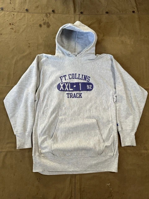 VINTAGE 90S CHAMPION Reverse Weave Fort Collins Colorado Track Xxl $150 ...