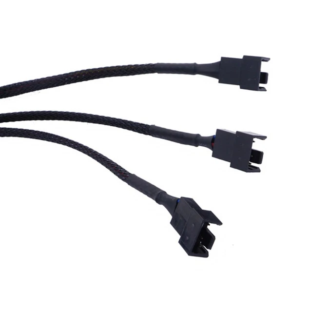 MAINBOARD CPU 4 PIN Fan Extention Cables PWM 4P Adapter Cable Computer ...