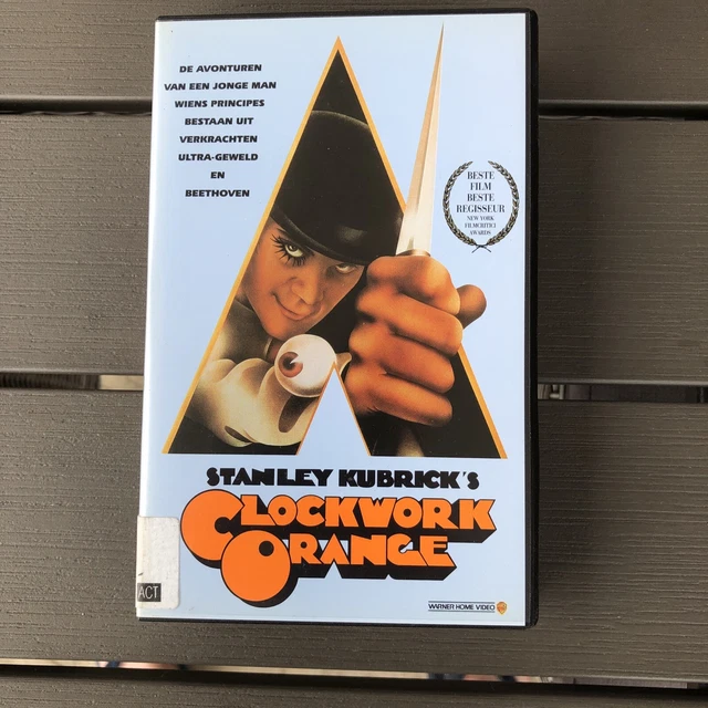 CLOCKWORK ORANGE VHS Tape - Dutch Import Subtitles £4.95 - PicClick UK