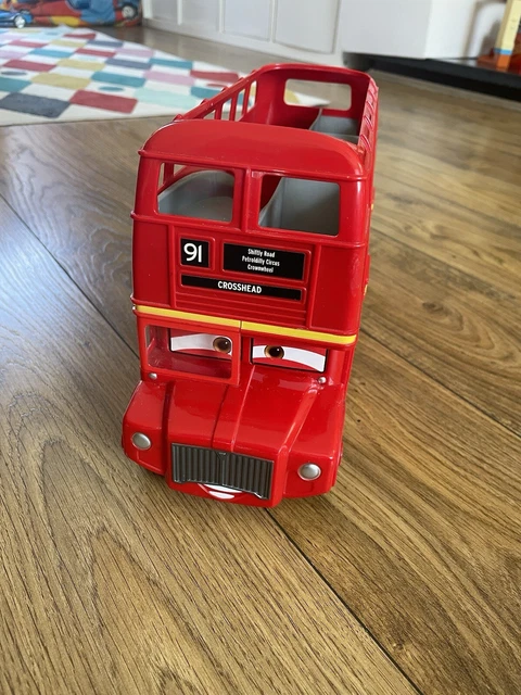 DISNEY PIXAR CARS 2 Double Decker Playset Storage Case £15.00 - PicClick UK