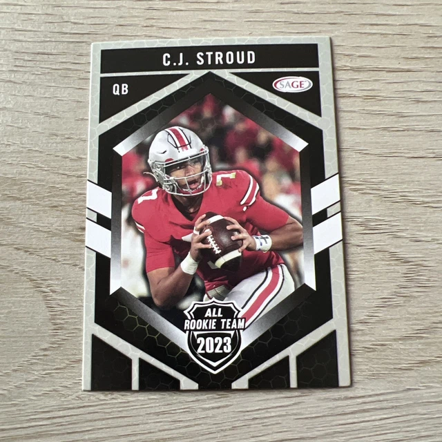C.J. STROUD (OHIO State Buckeyes - QB) 2023 sage All ROOKIE Team CARD #RT-181 $2.74 - PicClick CA