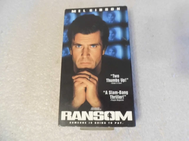 RANSOM-VHS TAPE-MEL GIBSON, Rene Russo, Gary Sinise £4.46 - PicClick UK