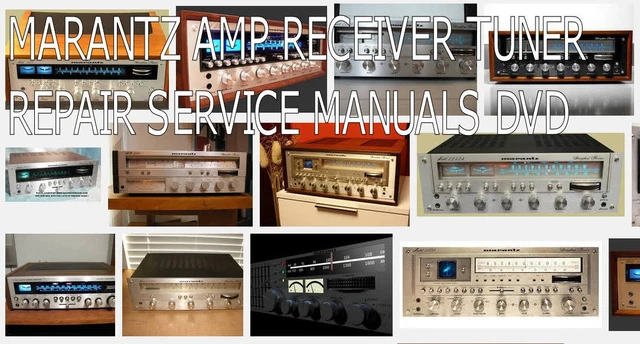 MARANTZ SERVICE MANUALS Amplifier Receiver Tuner Collection Computer ...