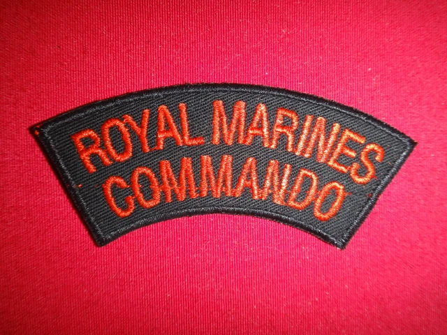 BRITISH ROYAL MARINES COMMANDO Arc Patch £9.06 - PicClick UK