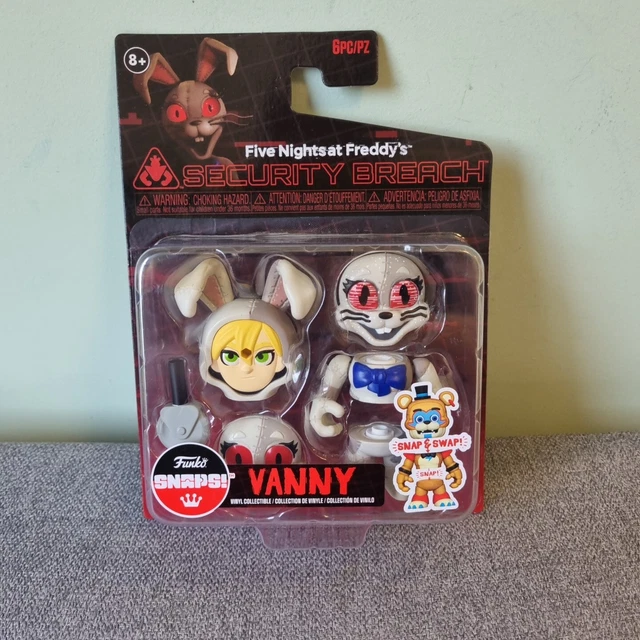 FNAF • VANNY • Security Breach • Five Nights At Freddys • Snaps Figure • Funko £17.95 - PicClick UK