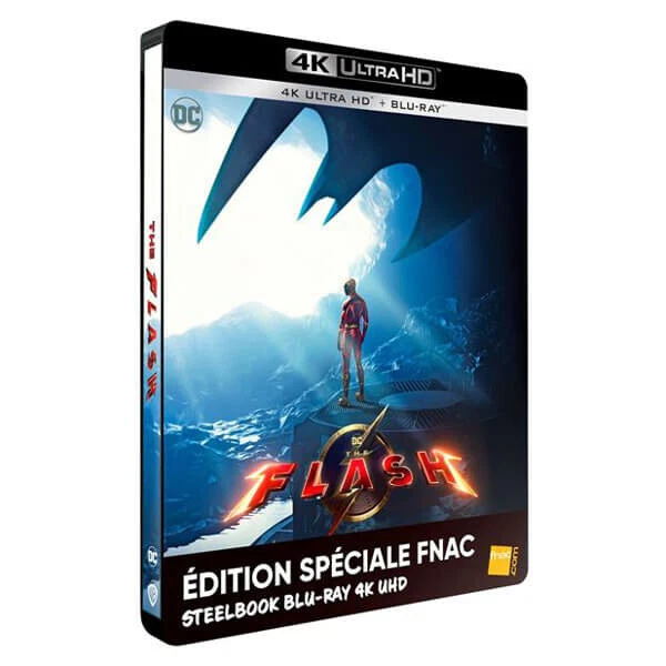 THE FLASH - Édition Steelbook Spéciale FNAC Collector BLU-RAY DISC 4K UHD PRECO EUR 48,90 ...