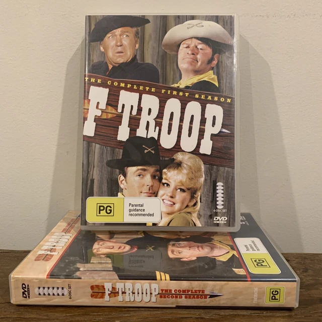 F TROOP THE Complete Seasons 1 & 2 DVD 12 Discs, Western Comedy 1965 ...