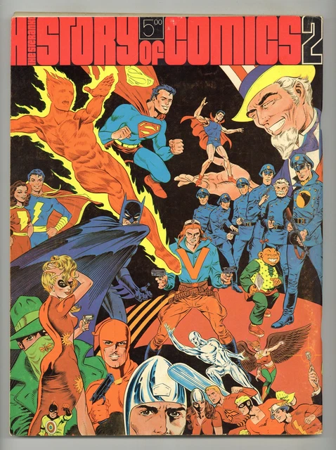 STERANKO HISTORY OF Comics SC #2C Red Logo Variant 1st Printing VG+ 4.5 ...
