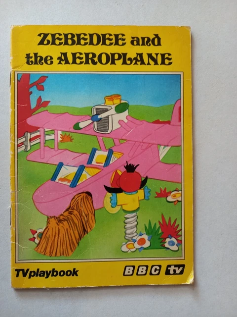 1975 - ZEBEDEE & THE AEROPLANE -BBC TV Playbook - MAGIC ROUNDABOUT £2. ...