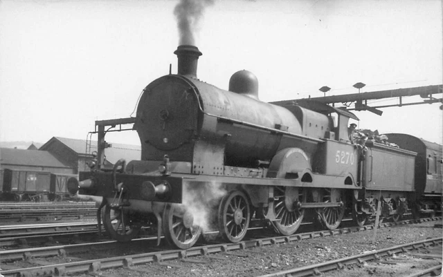 PHOTOGRAPH LNER 5270 Steam Locomotive Gorton Works (GCR/LNER/BR) 6x4 £6 ...