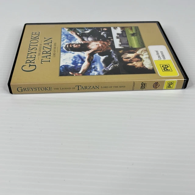 GREYSTOKE THE LEGEND Of Tarzan Lord Of The Apes DVD Region 4 PAL ...