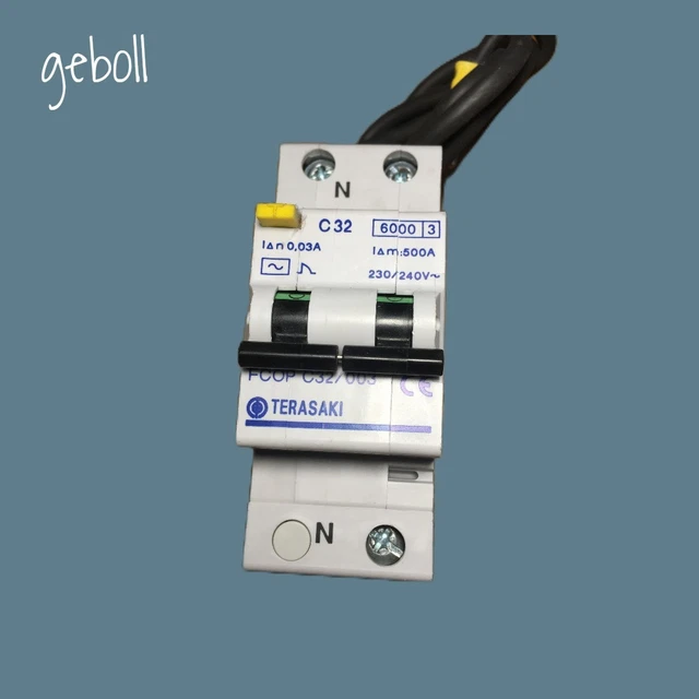 TERASAKI FCOP C32/003 RCBO TERASAKI 32 AMP RCBO FCOP C32/003 6kA EUR 23 ...