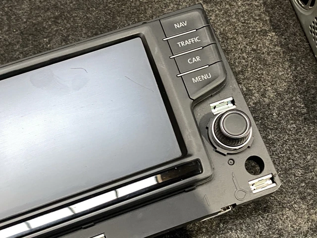 VW PASSAT B8 Golf Mk7 Mmi Stereo Navigation Display Screen 3G0919605D £ ...