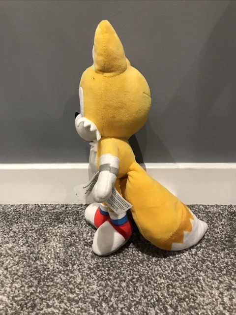 TAILS OFFICIAL 12& LARGE PLUSH SOFT TOY TEDDY From SONIC the Hedgehog ...