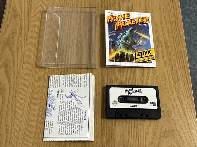 RARE EPYX MOVIE Monster Commodore 64 Cassette - Read Inside! -😎Make An ...