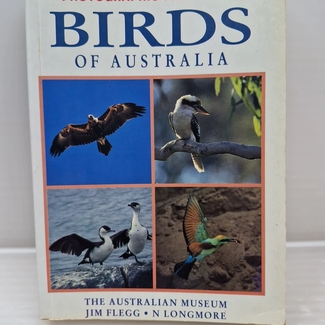 BIRDS OF AUSTRALIA Photographic Field Guide Book Bird Identification ...