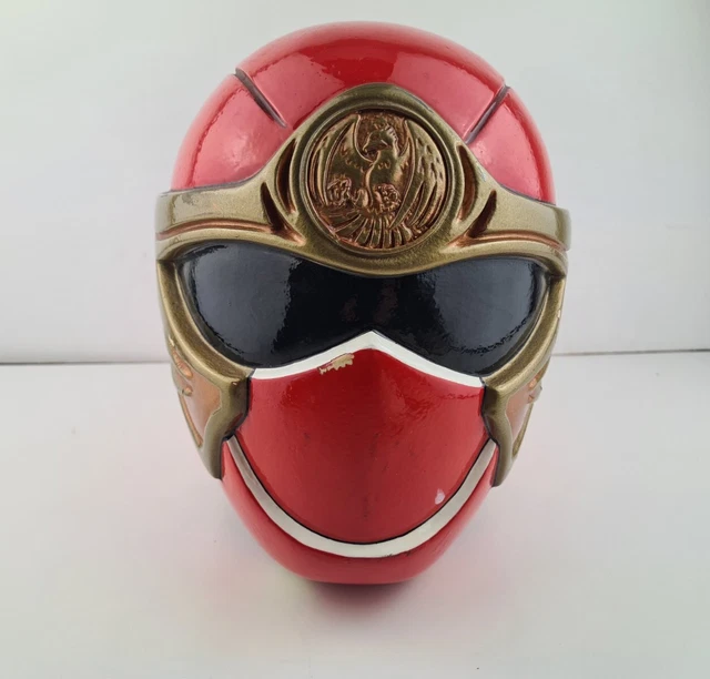 POWER RANGERS NINJA Storm Red Helmet 2003 Mannequin Prop Hurricanger ...