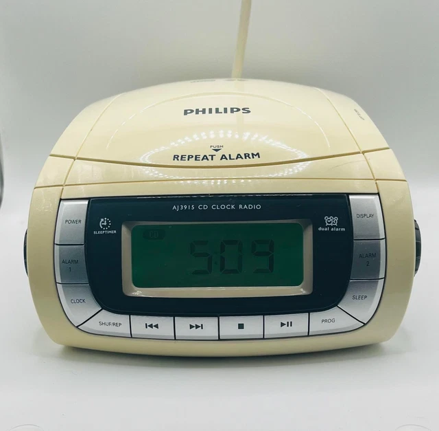 RETRO 1980S/90S/2000S ALARM CLOCKS Radios CD Player Cassette Player ...