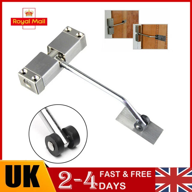 SURFACE MOUNTED AUTOMATIC Door Gate Closer Spring Loaded Adjustable ...