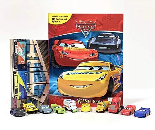 DISNEY/PIXAR CARS 3 My Busy Book by Phidal Publishing Inc. Book The ...
