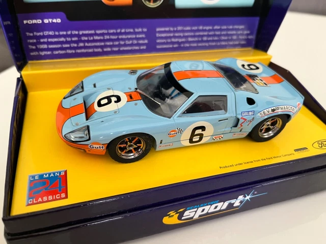 Scalextric C2404a Ford Gt40 No 6 Le Mans 1969 Limited Edition 70 00