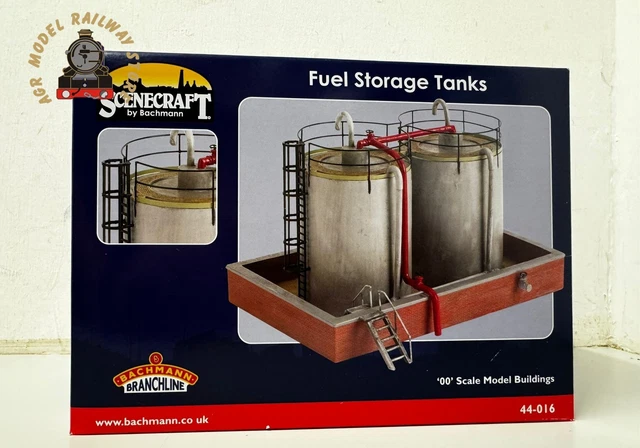 BACHMANN 44-016 SCENECRAFT Fuel Storage Tanks - OO Gauge £64.89 ...