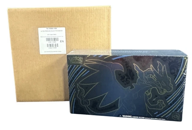 POKEMON | MEGA Charizard X ex Ultra Premium Collection Sealed 4 Box ...