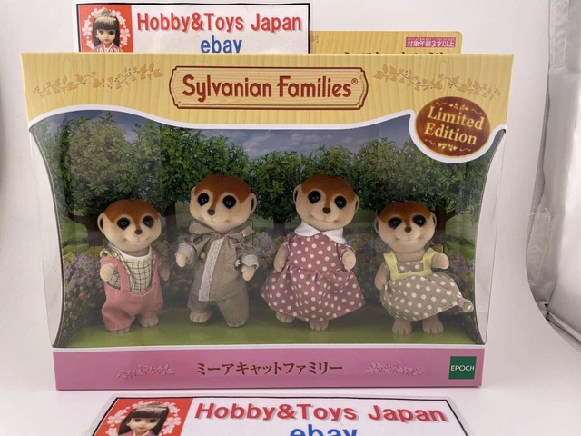 SYLVANIAN FAMILIES MEERKAT Family Set Doll Calico Critters Ephoc JP ...