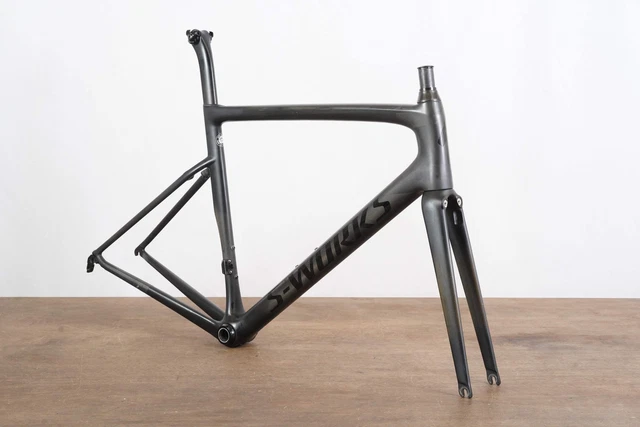 56CM SPECIALIZED S-WORKS Tarmac SL6 Carbon Rim Brake Road Frameset ...