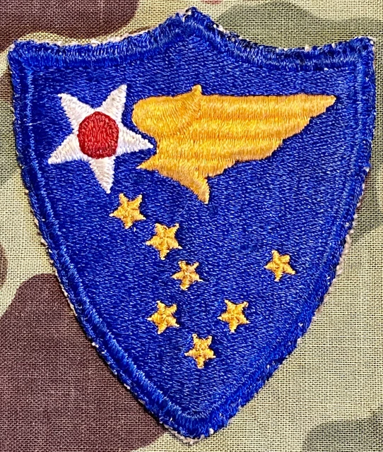 ORIGINAL ZWEITER WELTKRIEG US Army Air Force Alaska Air Command Patch USAAF SSI EUR 11,01 ...
