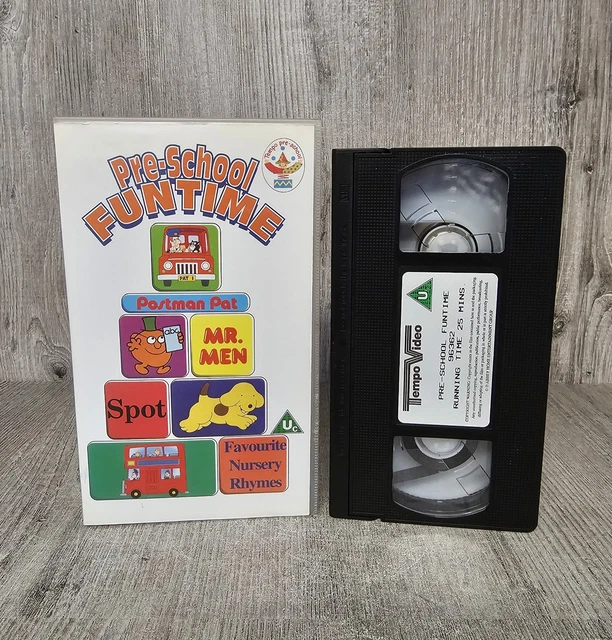 PRE-SCHOOL FUNTIME VHS Postman Pat Mr Men And Nursery Rhymes £9.99 ...
