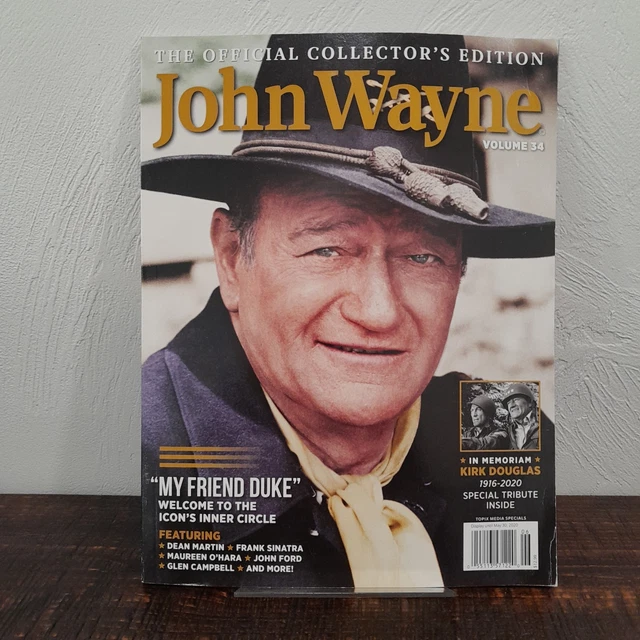 JOHN WAYNE OFFICIAL Collector's Edition Magazines Vol 34 35 38 American ...
