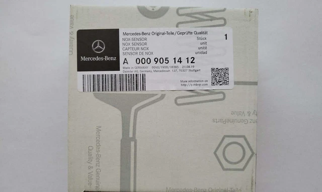 GENUINE MERCEDES-BENZ A0009051412 Continental A3C03398500-620 NOx ...