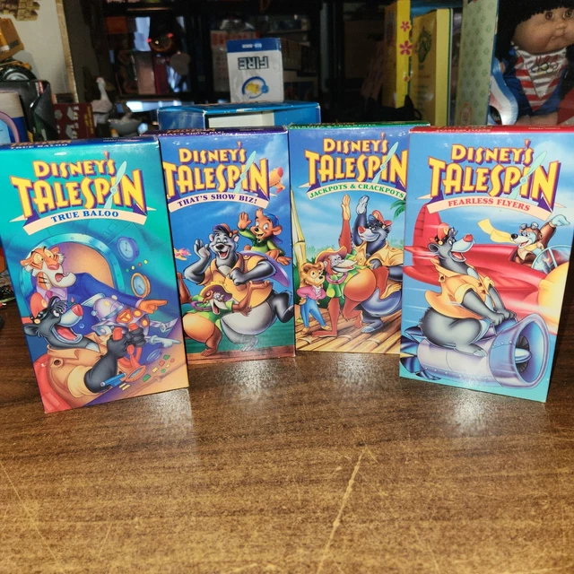 DISNEYS TAILSPIN 4 VHS Box Set, Great Condition Volumes 1-4 £17.57 ...