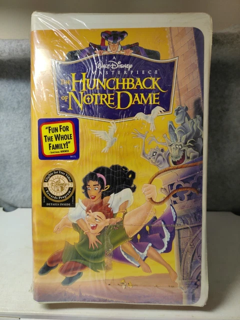 THE HUNCHBACK OF Notre Dame Disney movie on VHS - New Sealed £44.40 ...
