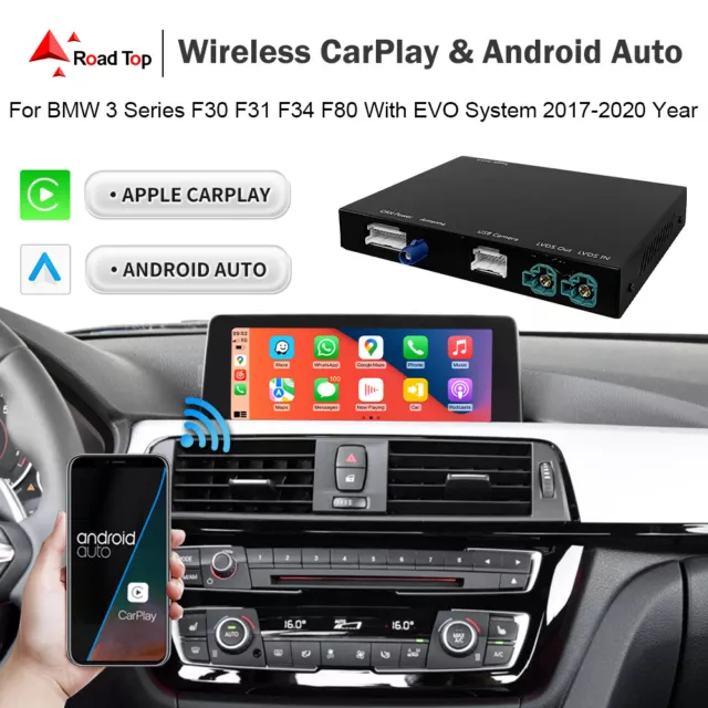 Wireless Carplay Android Auto Retrofit Kit For Bmw F30 F31 F34 F80 F32