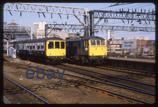 ORIGINAL 35MM SLIDE-CLASS 104 DMU M53434 &AC Electric Class 86 ...